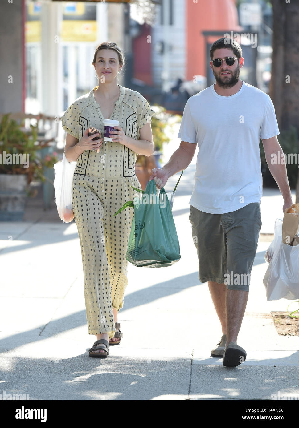 Whitney Port and her husband Tim Rosenman spend the morning together at ...