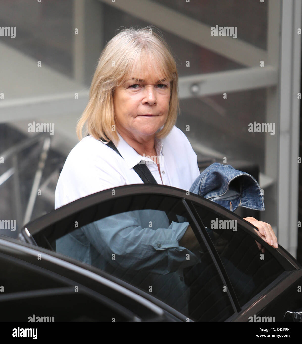 Linda Robson outside ITV Studios Featuring: Linda Robson Where: London ...