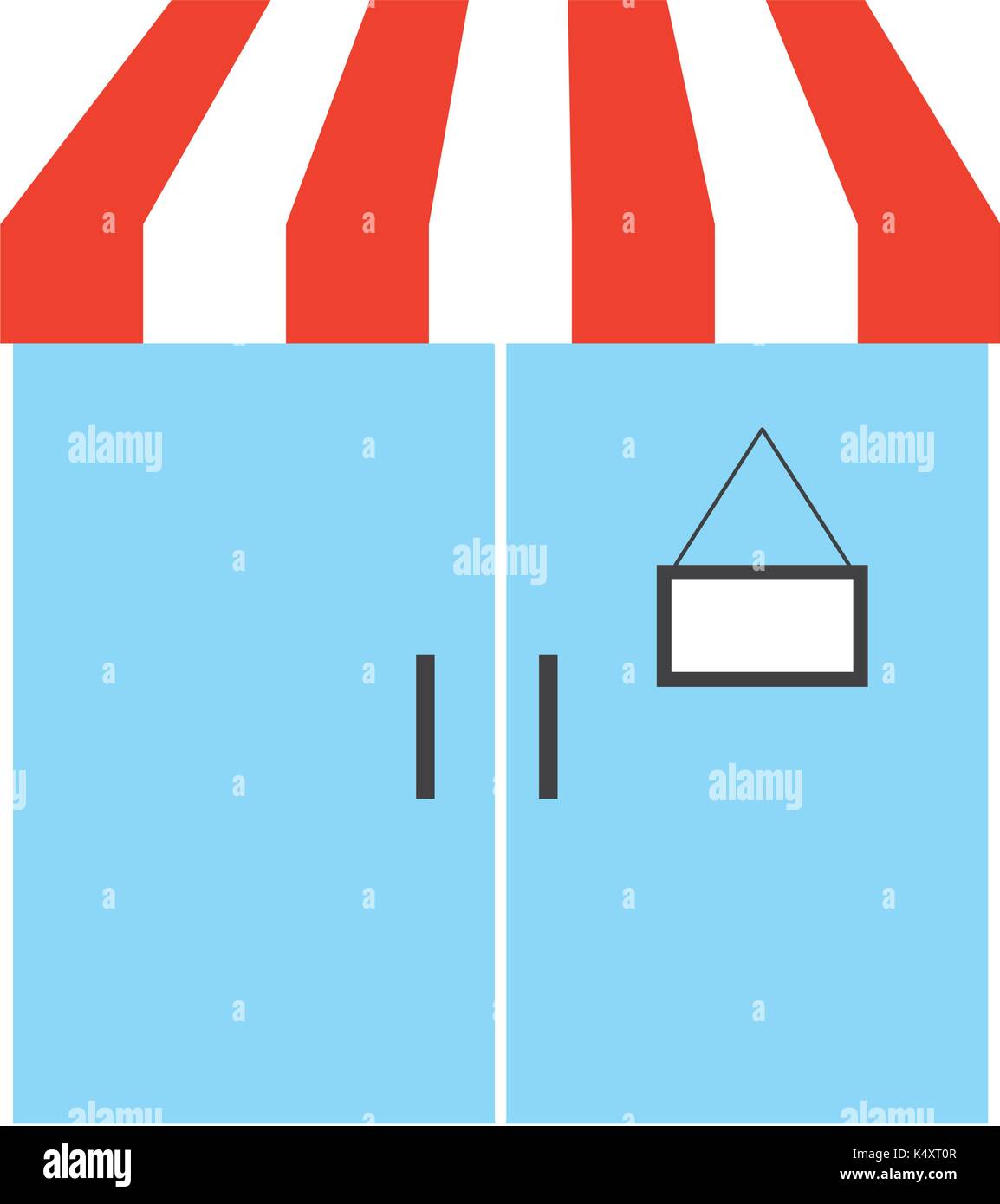 Grocery store front entrance Stock Vector Images - Alamy