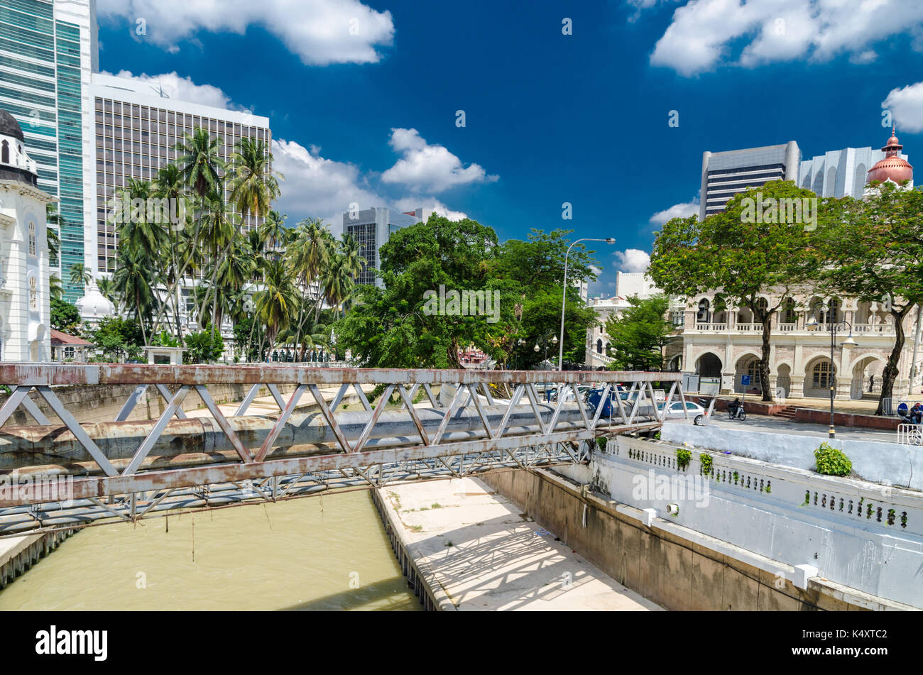 Gombak river in KL city Stock Photo - Alamy