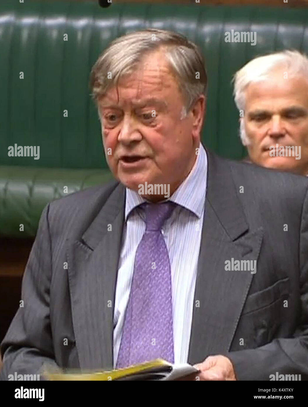 Conservative mp ken clarke speaks in the house of commons hi-res stock photography and images ...