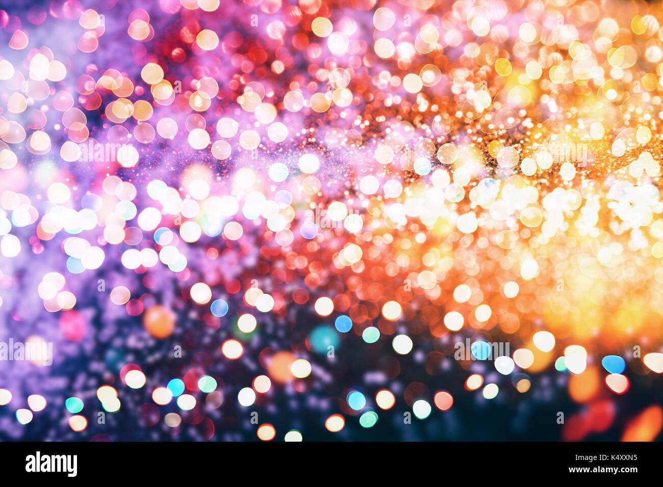 colorful crowd on concert,disco night Stock Photo - Alamy