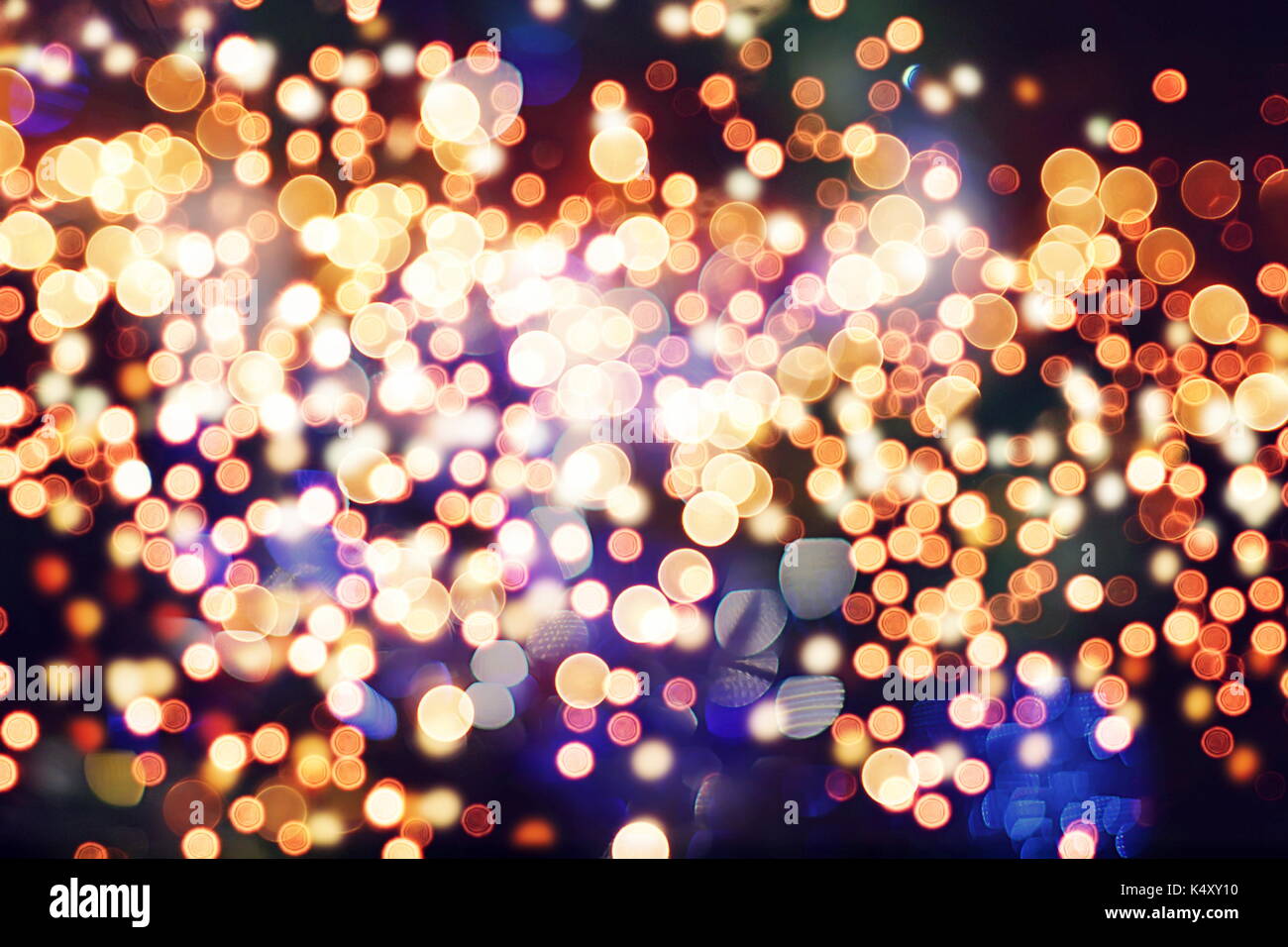 colorful crowd on concert,disco night Stock Photo - Alamy