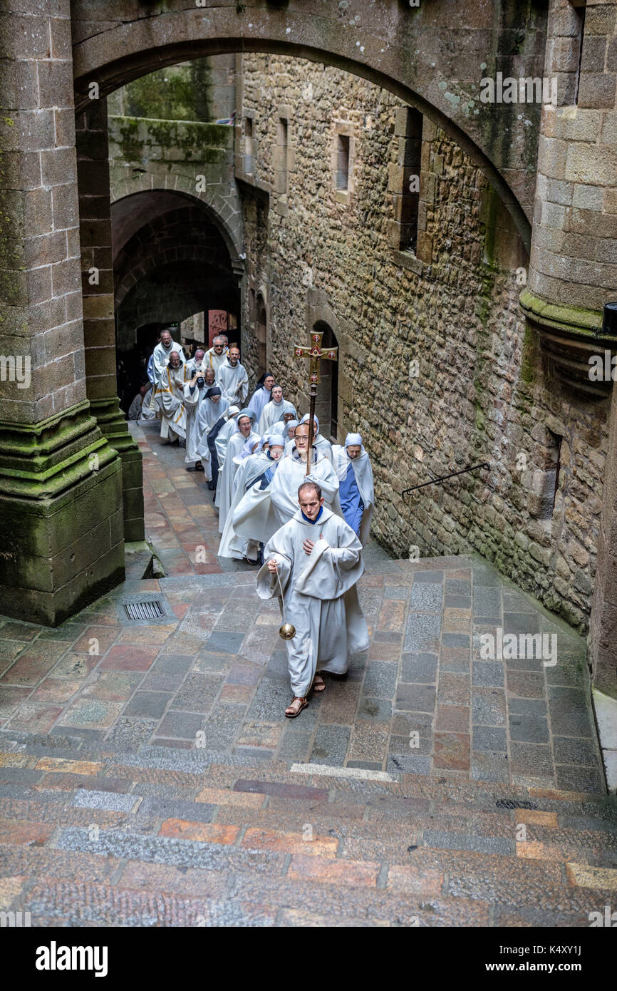 Mont Saint-Michel (Saint Michael's Mount), on 2016/10/16: revels for ...