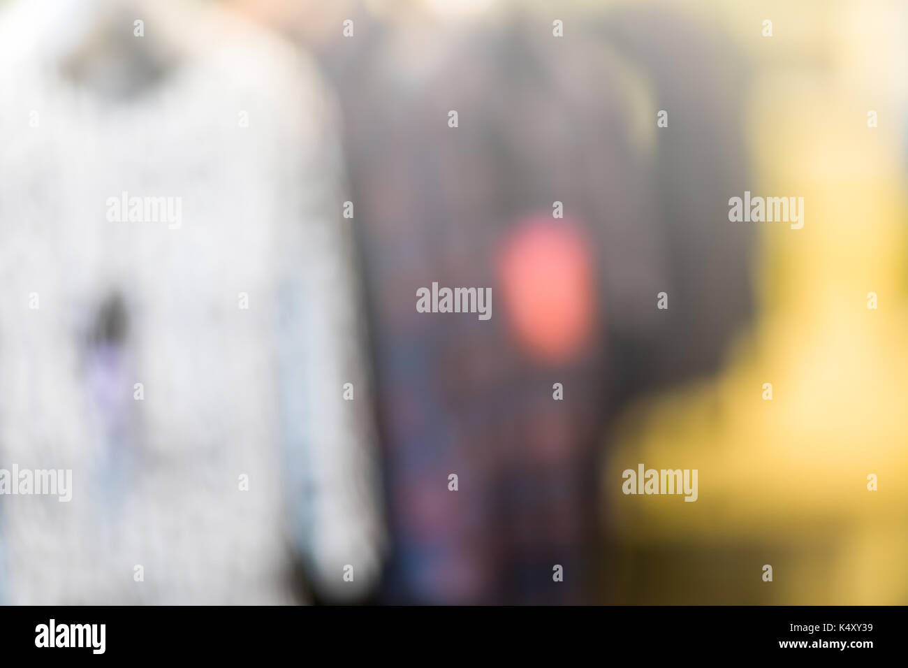 Blurred a clothes store background on a shopping mall Stock Photo - Alamy