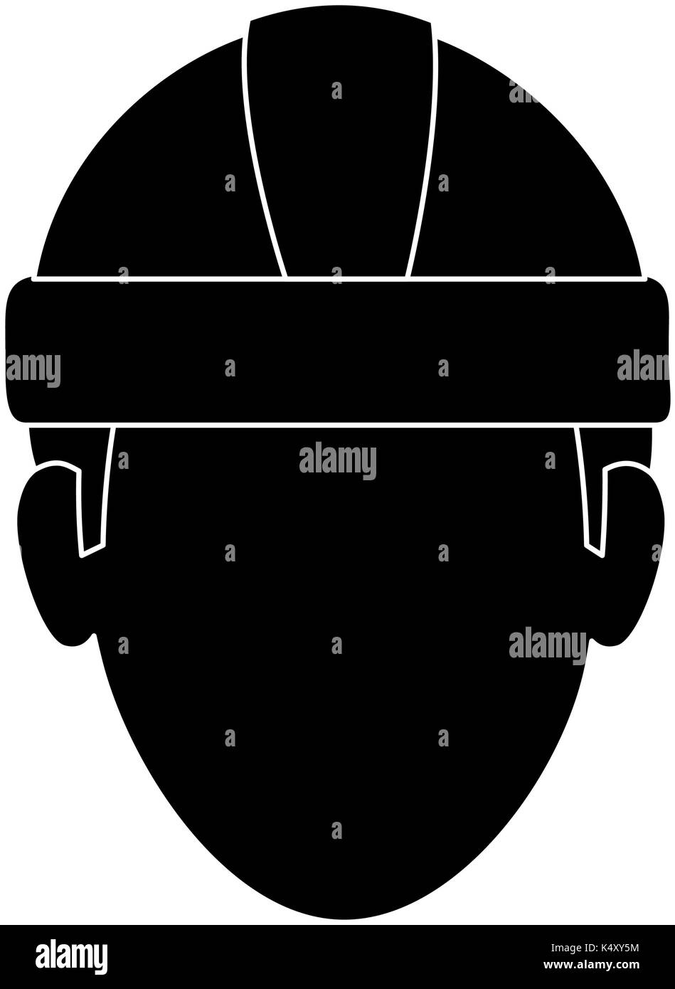 worker with helmet avatar vector illustration design Stock Vector Image ...