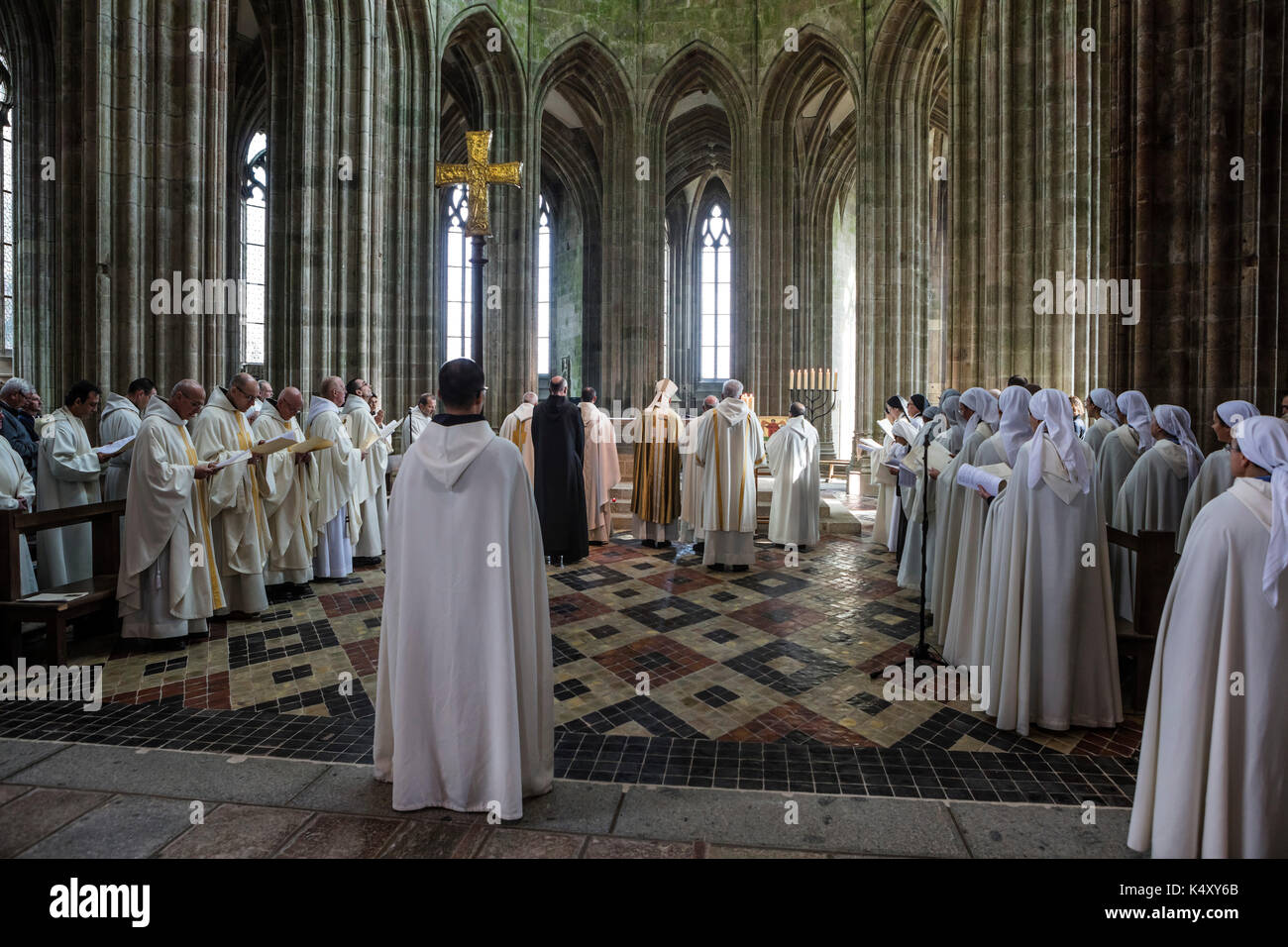 Mont Saint-Michel (Saint Michael's Mount), on 2016/10/16: revels for ...