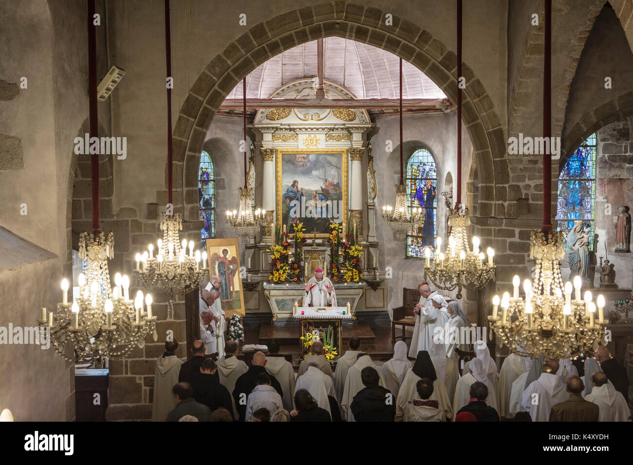 Mont Saint-Michel (Saint Michael's Mount), on 2016/10/16: revels for ...