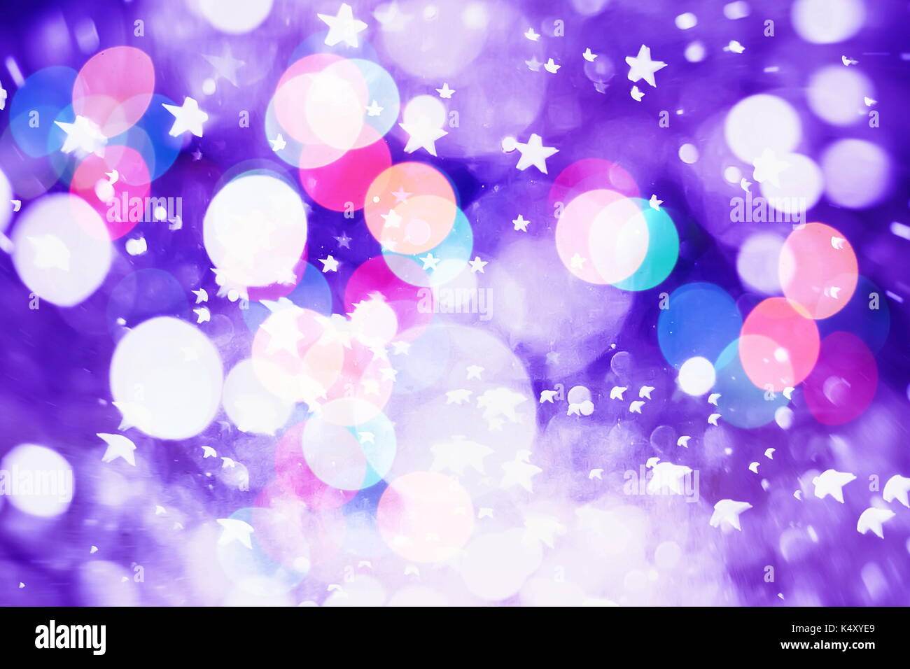 colorful crowd on concert,disco night Stock Photo - Alamy