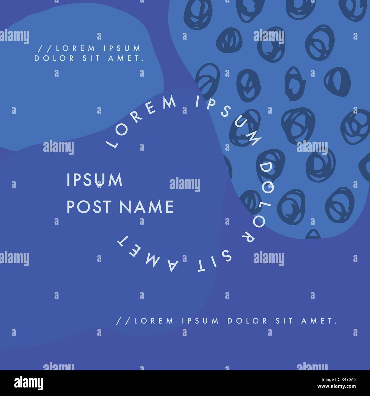 Vector image of card with text lorem ipsum Stock Vector Image & Art - Alamy