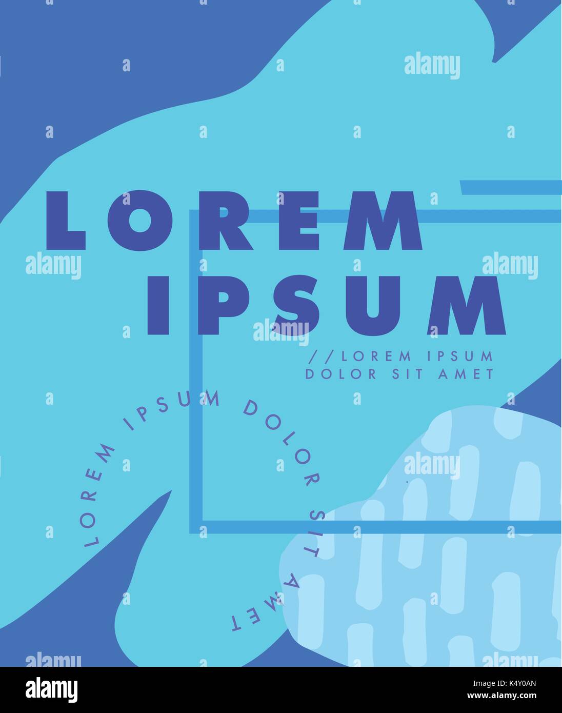 Vector image card text Stock Vector Images - Alamy