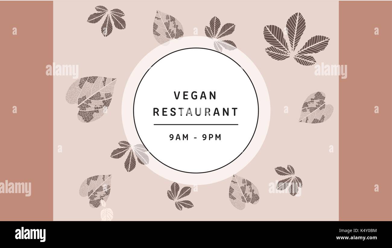 Round frame vintage leaves Stock Vector Images - Alamy