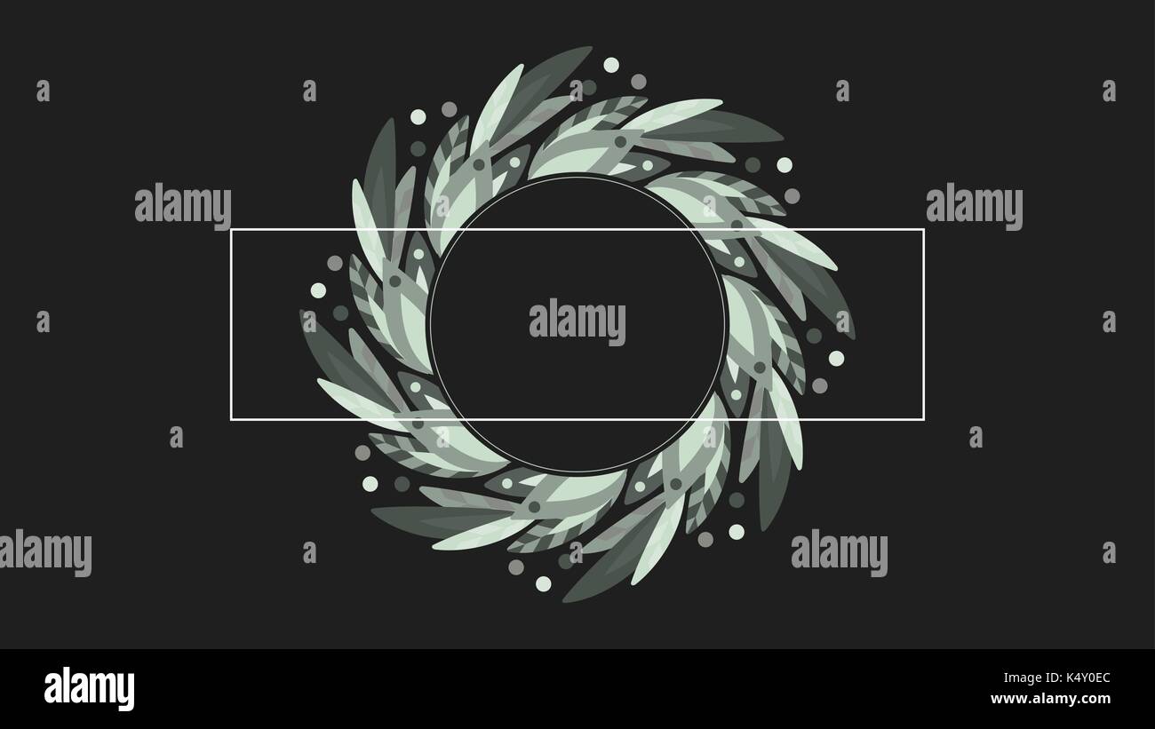 Vector icon of round frame Stock Vector Image & Art - Alamy