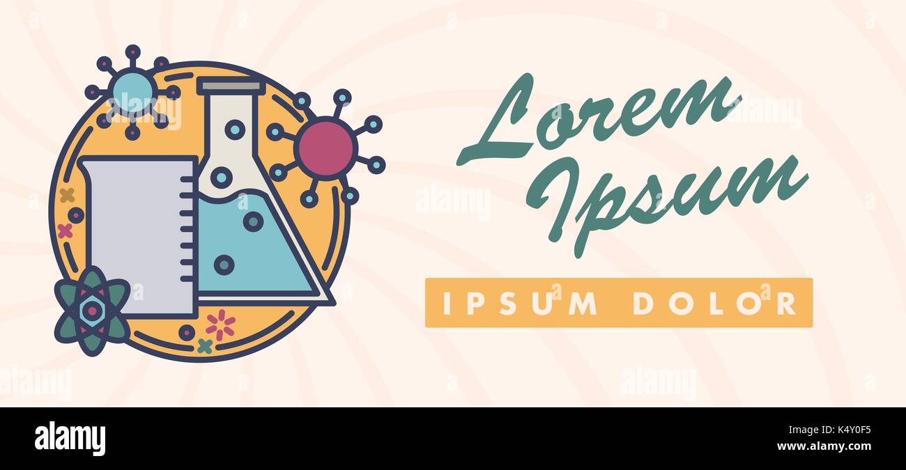 Vector image of card with text lorem ipsum dolor Stock Vector Image ...