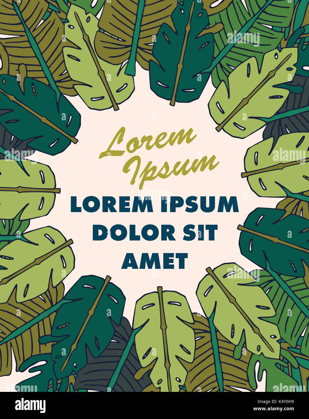 Vector image of card with text lorem ipsum Stock Vector Image & Art - Alamy