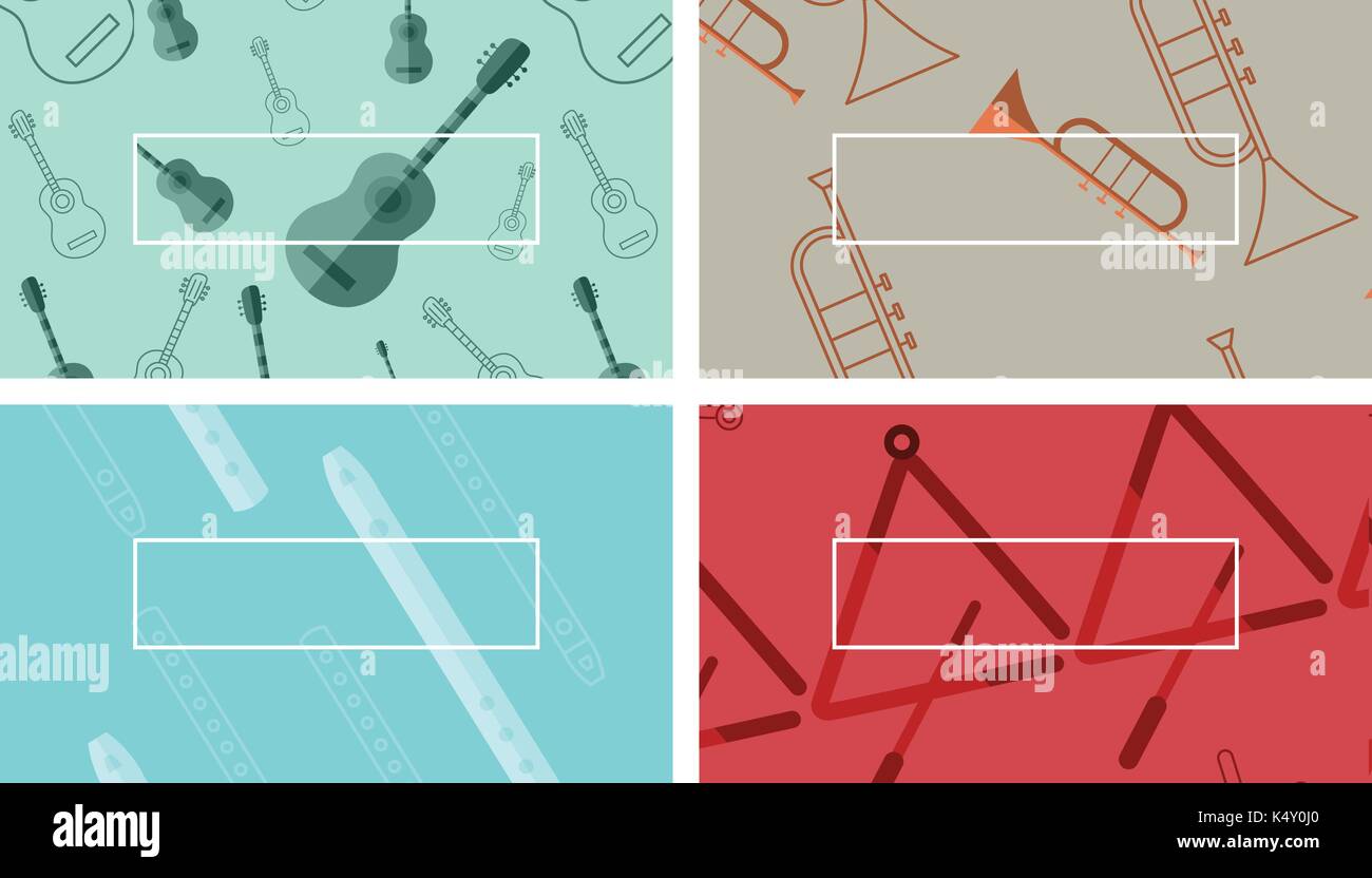 Set classical musical instrument hi-res stock photography and images ...