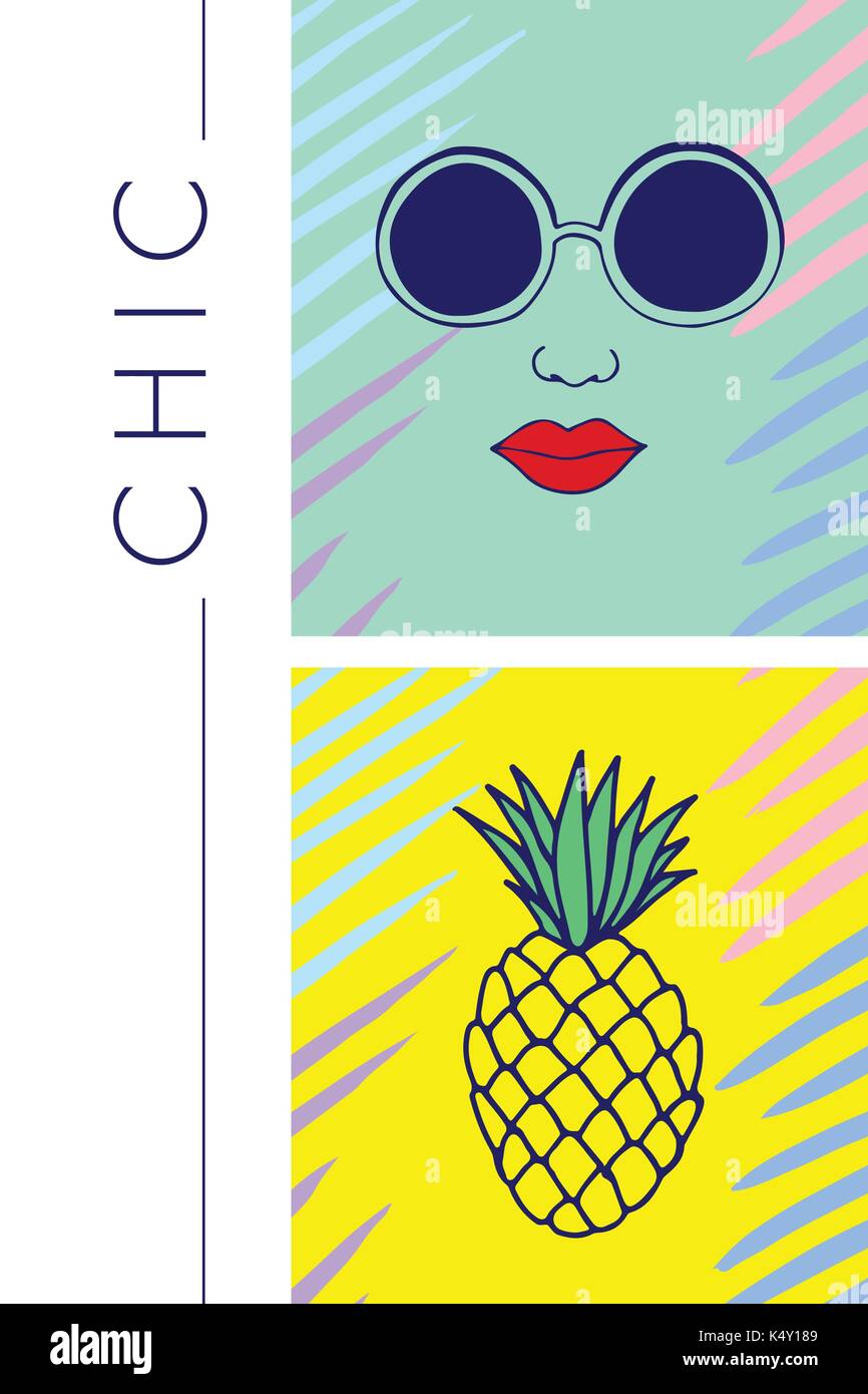 Chic card hi-res stock photography and images - Alamy