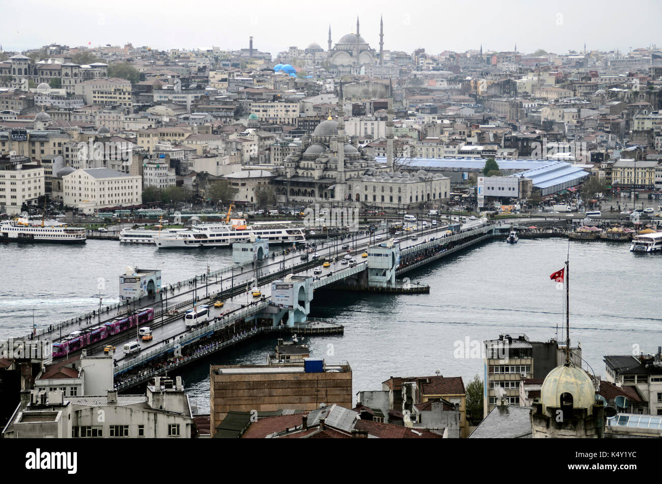 Istanbul aerial view Stock Photo - Alamy