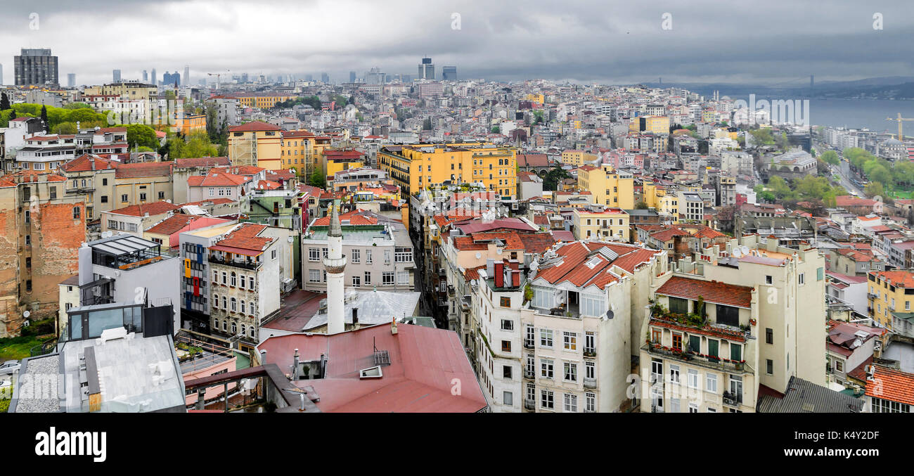 Istanbul aerial view Stock Photo - Alamy