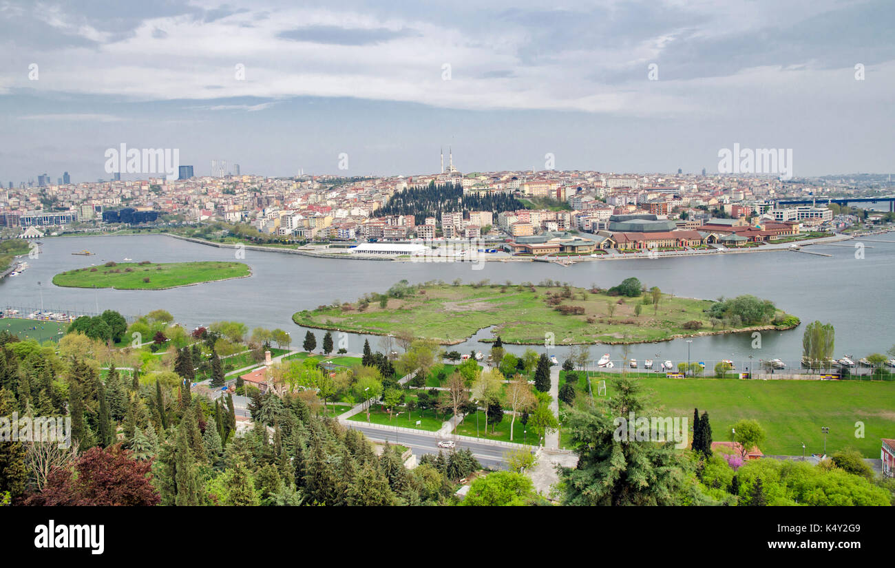 Istanbul aerial view Stock Photo - Alamy
