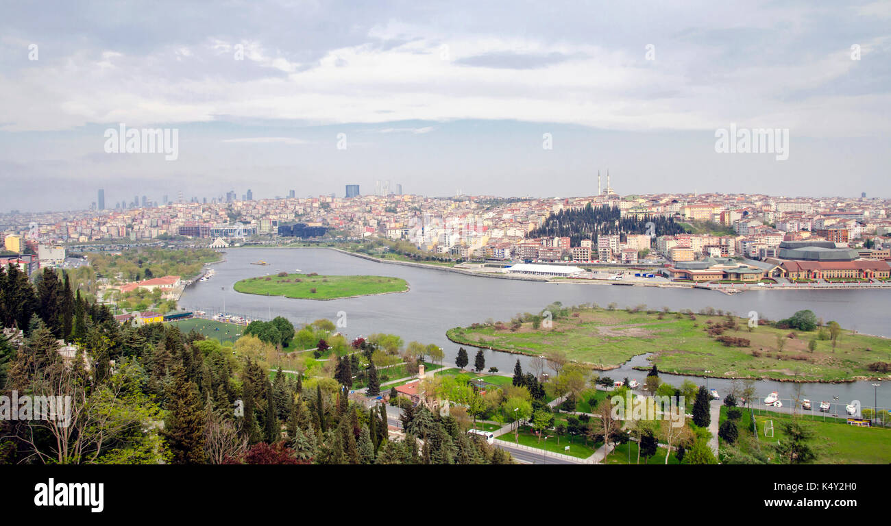 Istanbul aerial view Stock Photo - Alamy