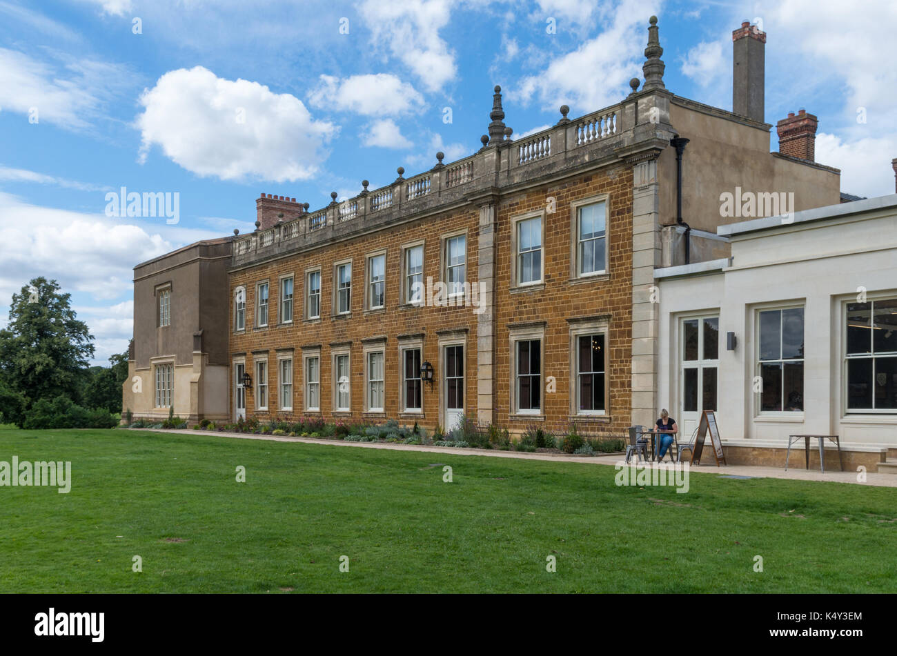 Delapre Abbey, Northampton, UK; the building dates from the 16th ...