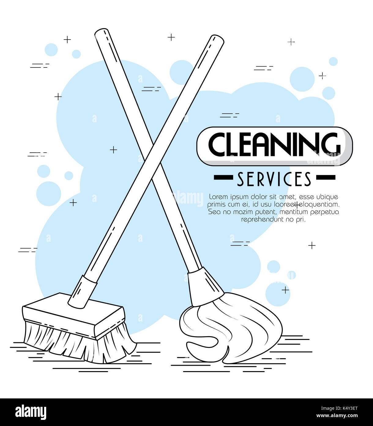 cleaning services emblems and logos Stock Vector Image & Art - Alamy