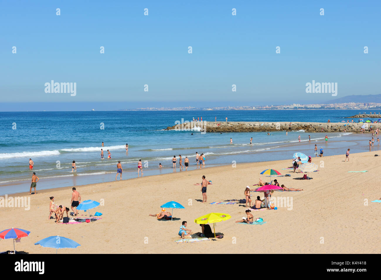 Portugal costa da caparica hi-res stock photography and images - Alamy