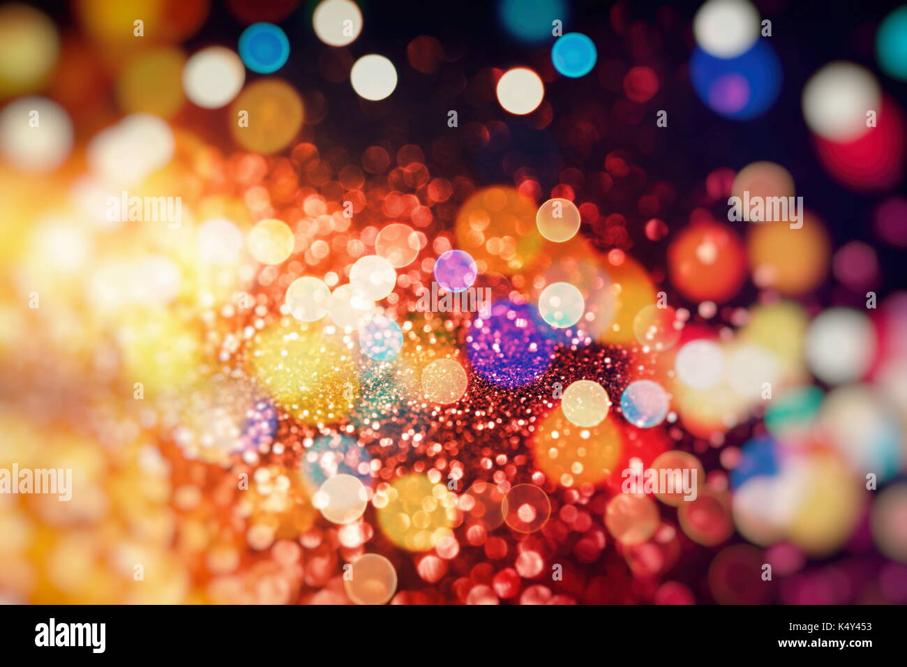 colorful crowd on concert,disco night Stock Photo - Alamy