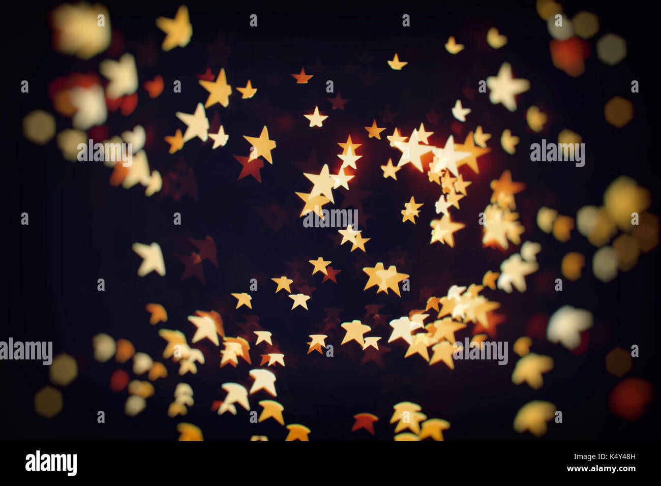 colorful crowd on concert,disco night Stock Photo - Alamy