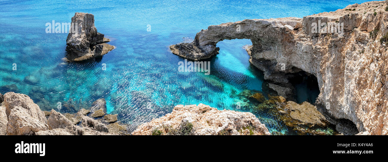 Arc in Aya Napa on Cyprus Stock Photo - Alamy