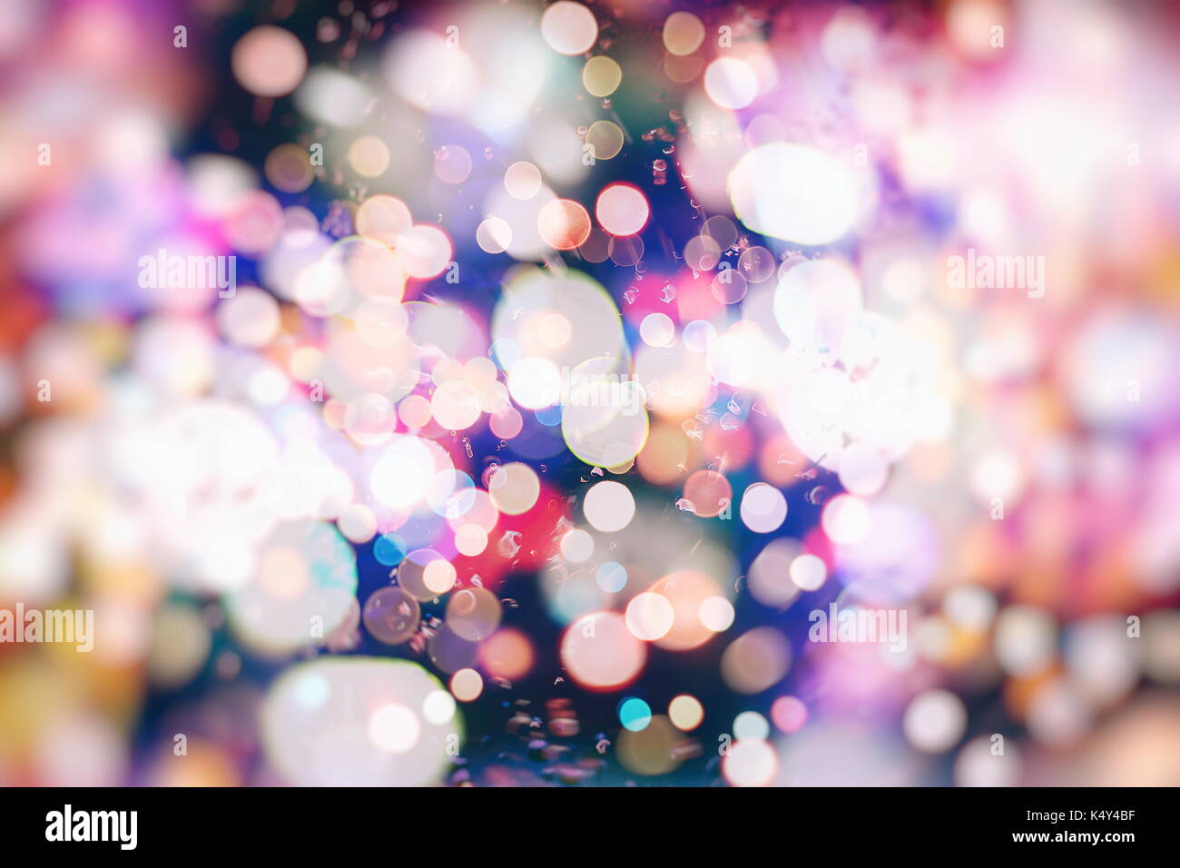 colorful crowd on concert,disco night Stock Photo - Alamy