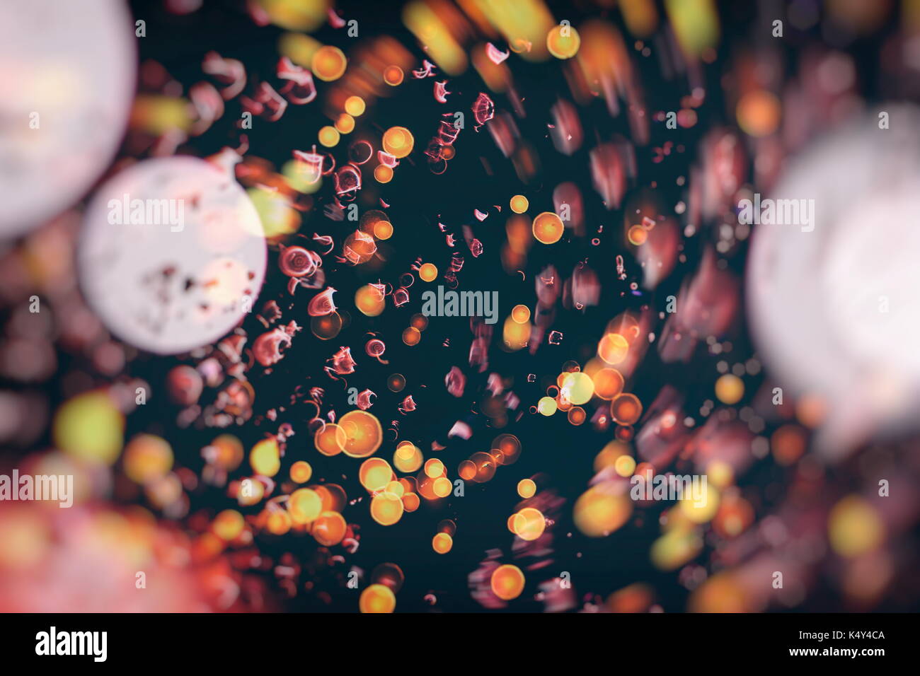 colorful crowd on concert,disco night Stock Photo - Alamy