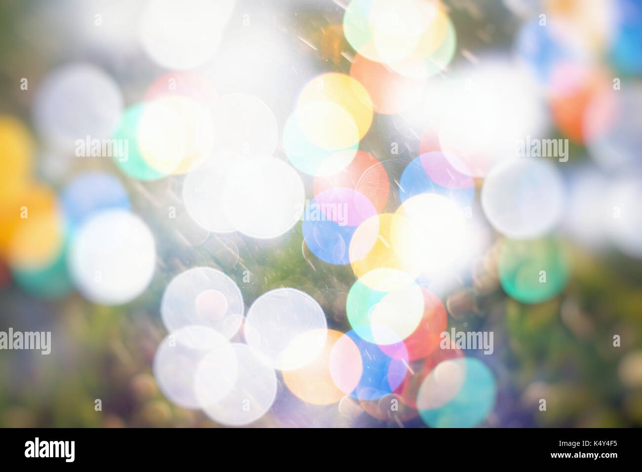 colorful crowd on concert,disco night Stock Photo - Alamy