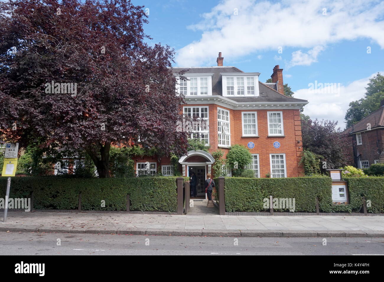 Freud Museum, London Stock Photo - Alamy