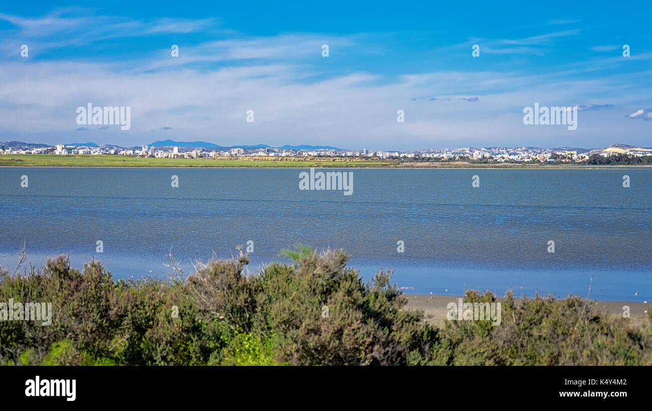 Aliki salt lake hi-res stock photography and images - Alamy