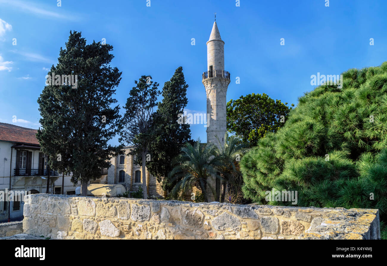 The Grans Mosque in Larnaca, Cyprus Stock Photo - Alamy