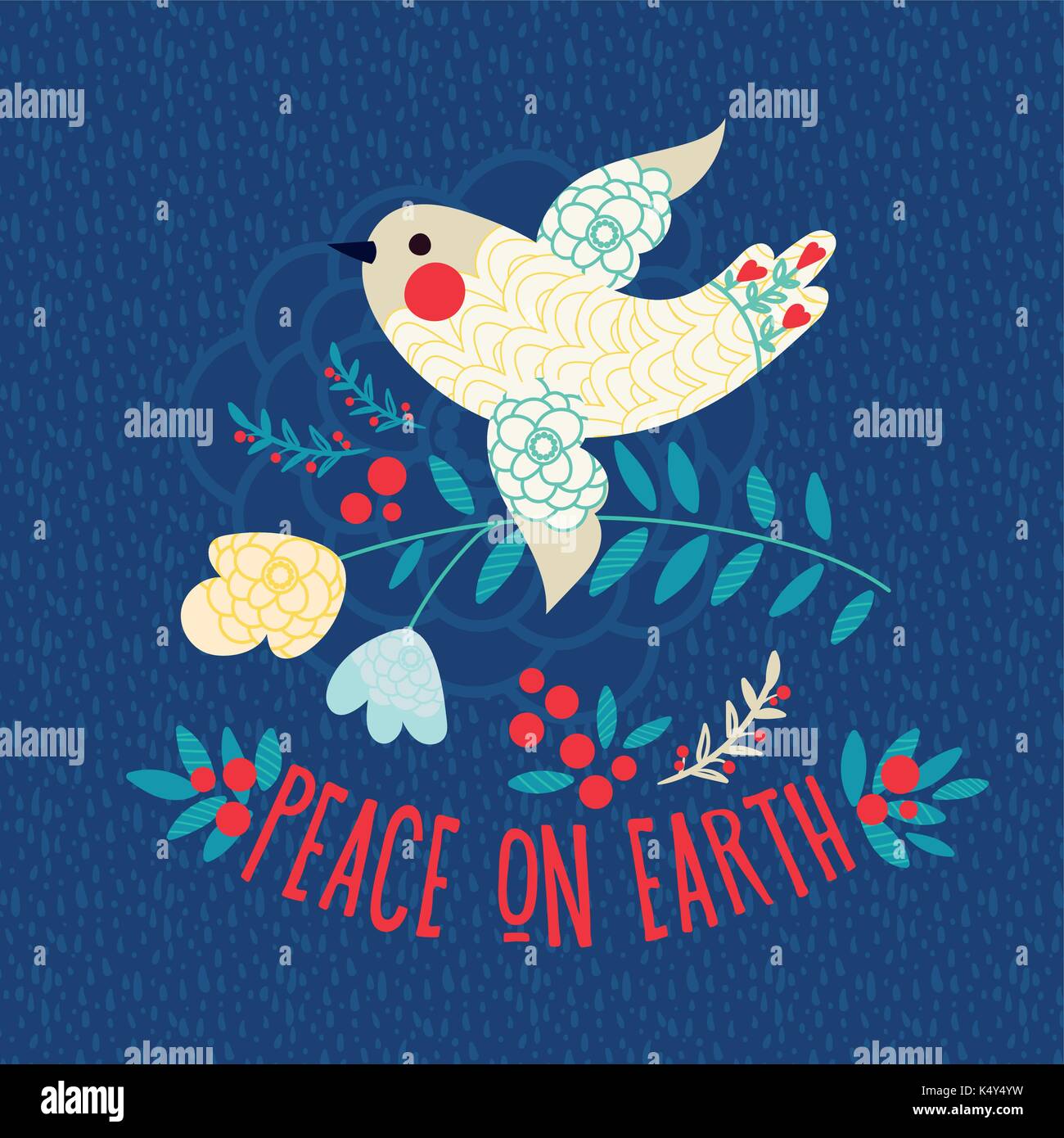 Peace on earth Stock Vector Image & Art - Alamy