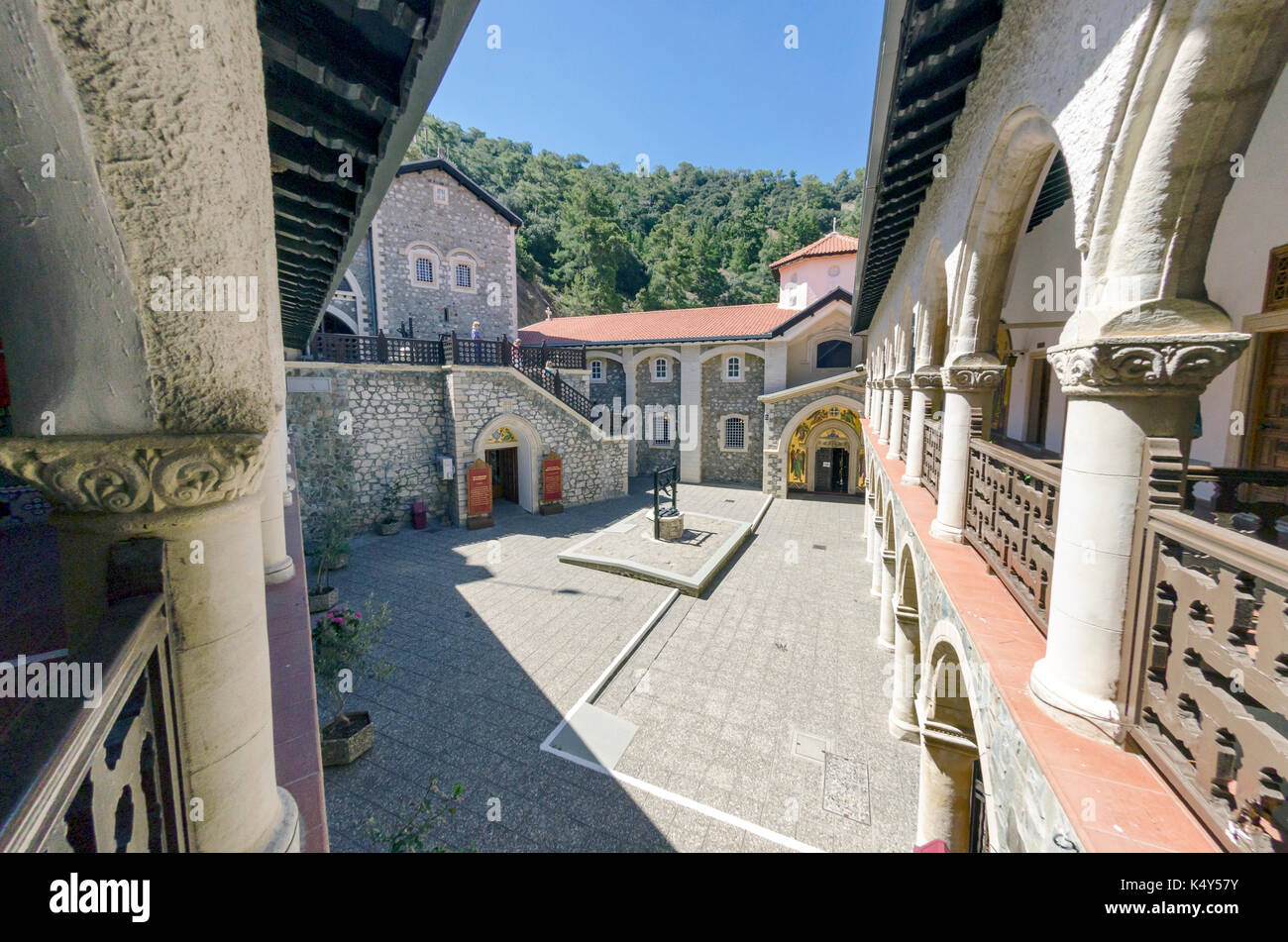 Kykkos monastery on Cyprus Stock Photo - Alamy