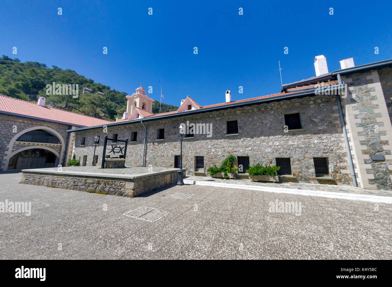 Kykkos Monastery on Cyprus Stock Photo - Alamy
