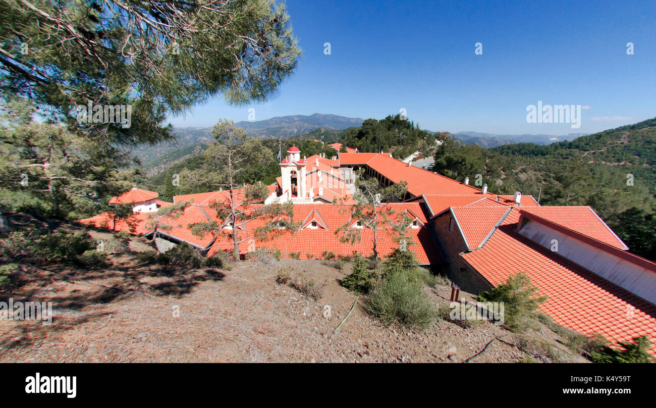 Kykkos monastery on Cyprus Stock Photo - Alamy