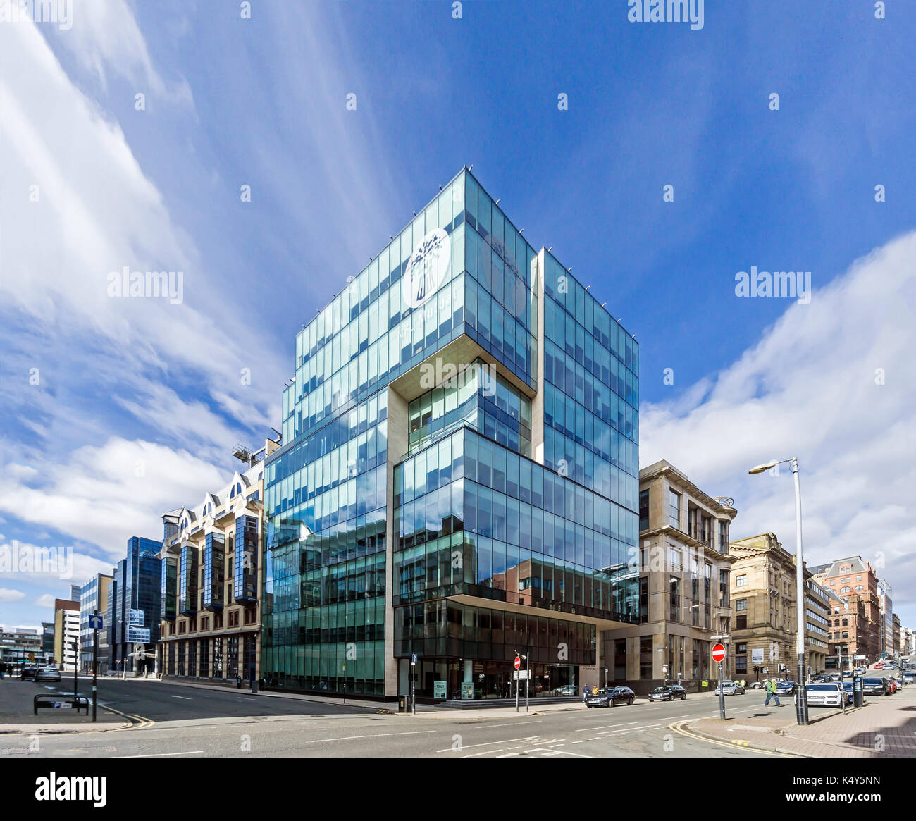 Centenary House in Wellington Street Glasgow Scotland UK accommodating ...