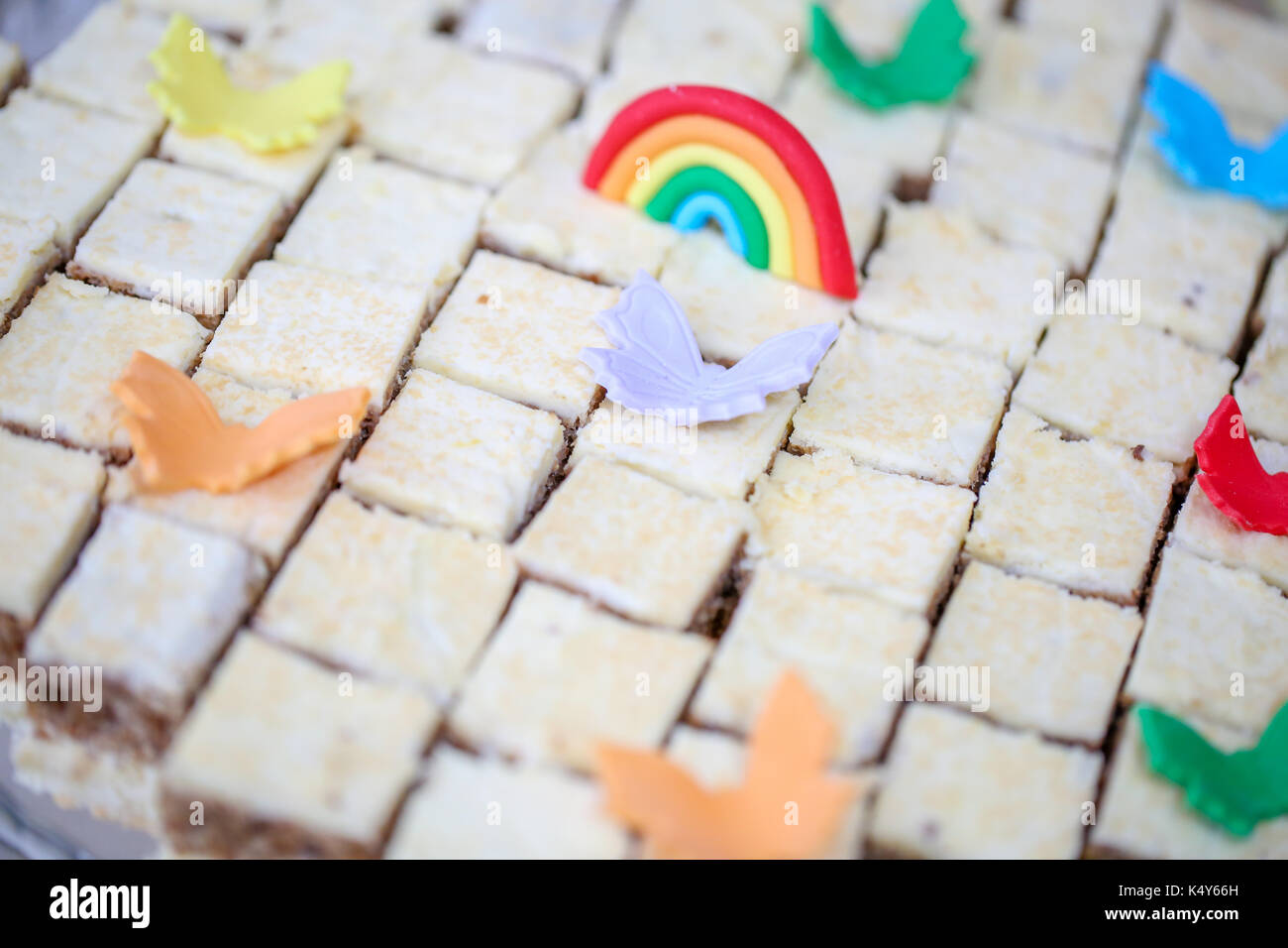 Close up detail of sweets on a candy bar at a private event Stock Photo ...