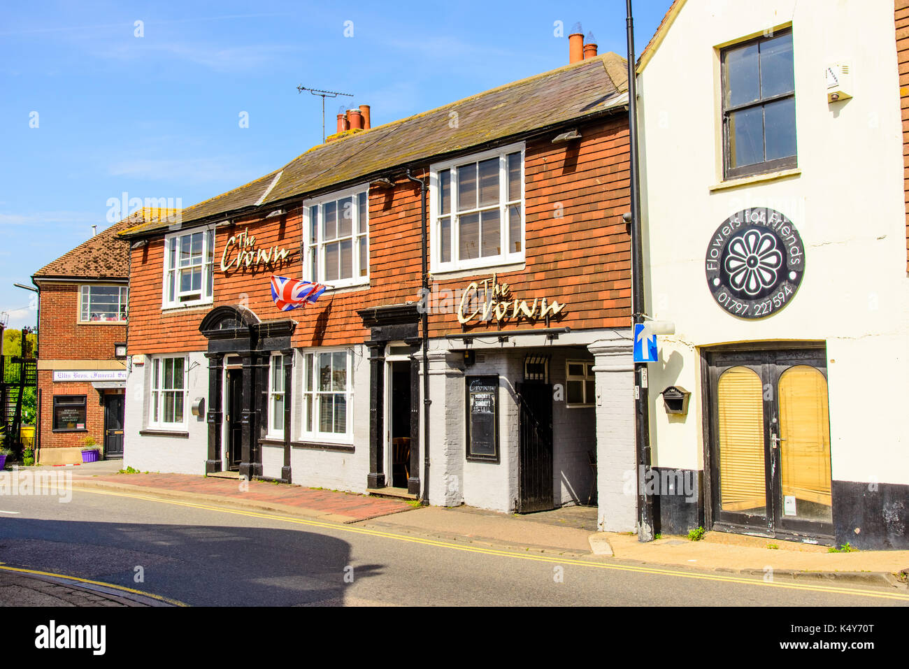 Shops and streets of Rye Sussex Stock Photo - Alamy