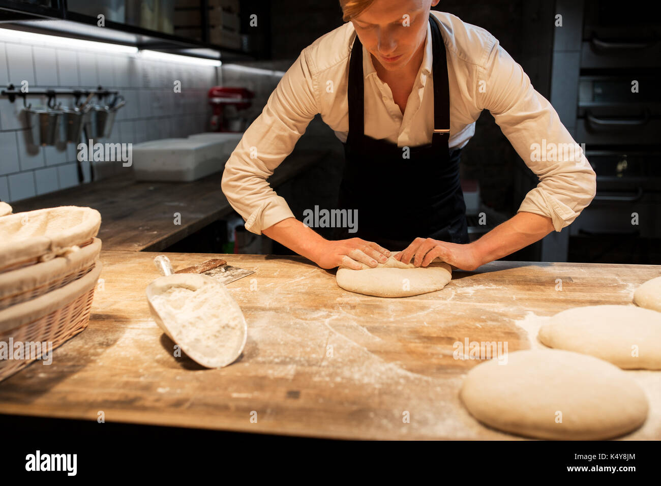 Vintage bread making hi-res stock photography and images - Alamy