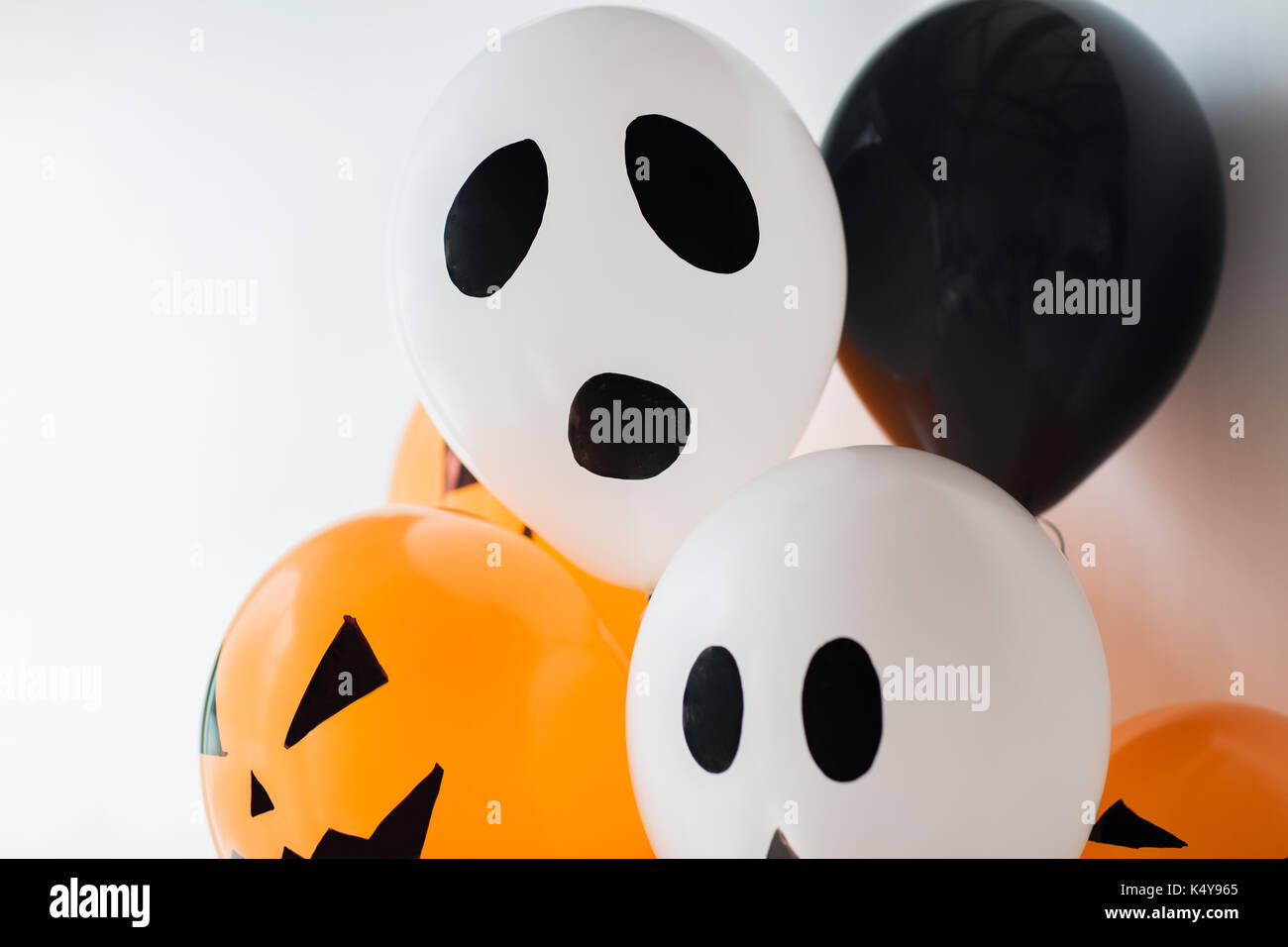 scary air balloons decoration for halloween party Stock Photo - Alamy