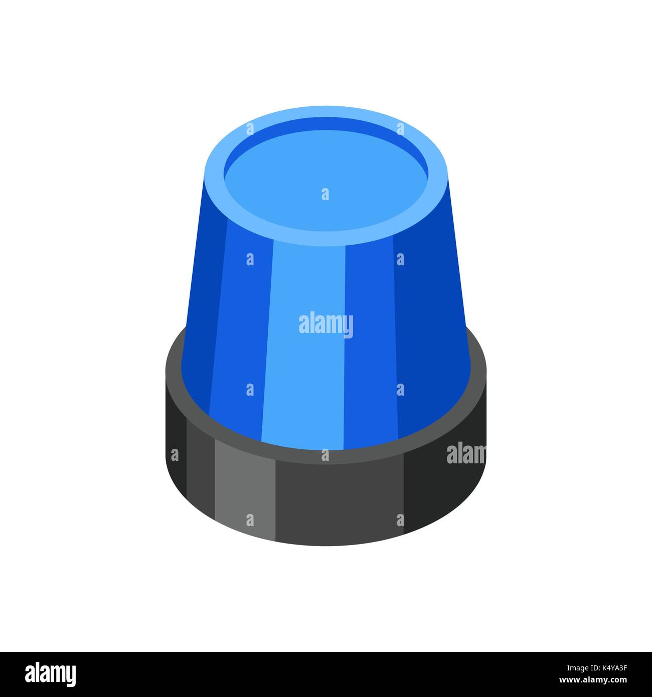 Flashing blue light fire Cut Out Stock Images & Pictures - Alamy