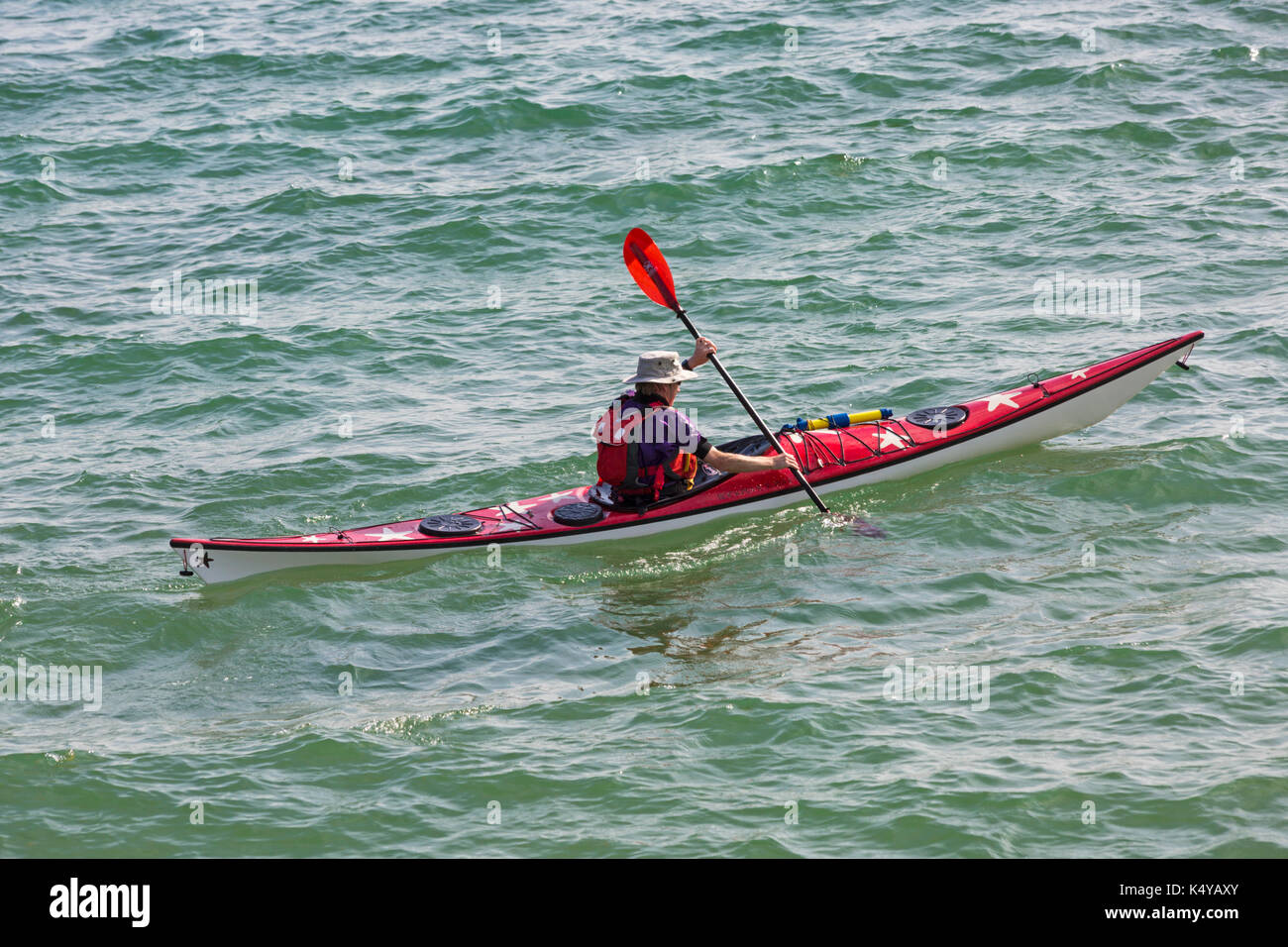 Bournemouth kayaker hi-res stock photography and images - Alamy