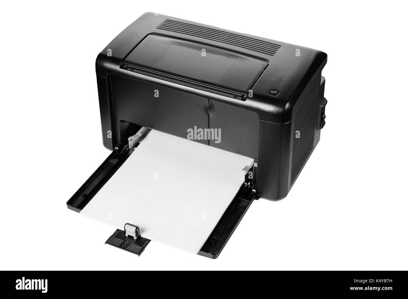 Compact printer isolated Stock Photo - Alamy