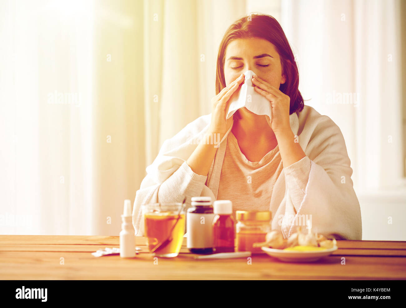 Wipe nose hi-res stock photography and images - Alamy